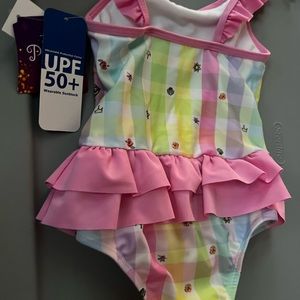 Disney | Swim | 2t New Disney Princess Swim Bathing Suit Pastel Ruffle ...